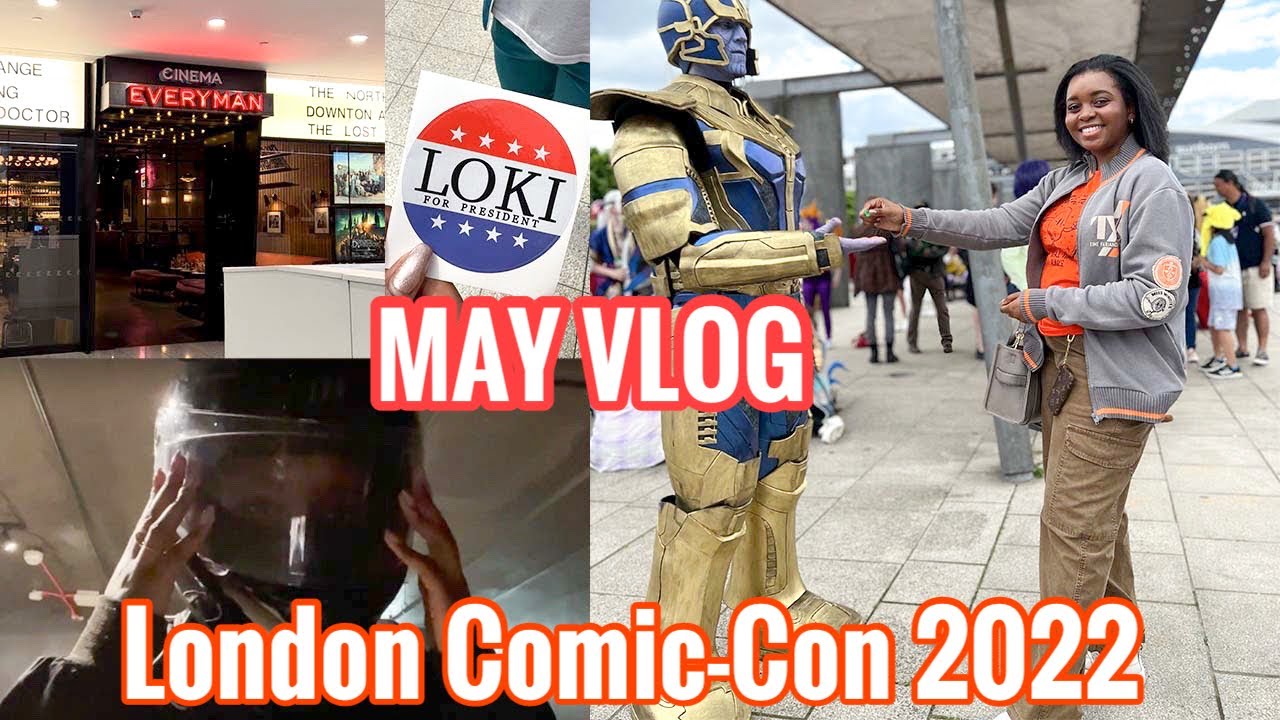 May Vlog | Birthday fun & London Comic-Con 2022 - YouTube