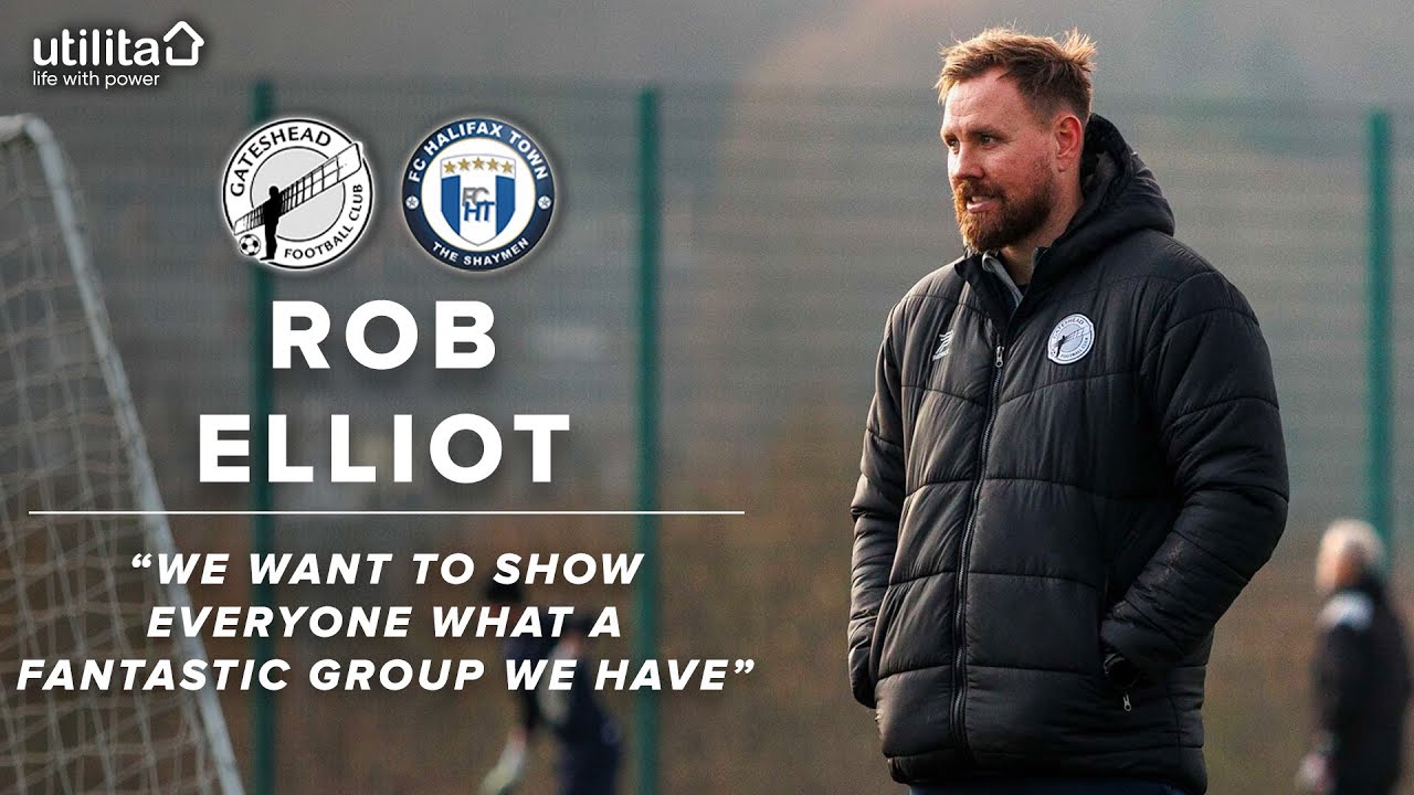 💬 "Being on TV doesn't change how we play" | Rob Elliot pre-Halifax ...