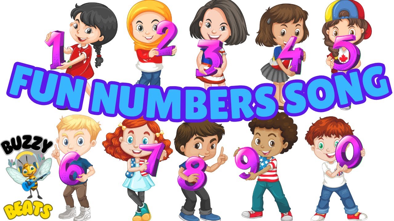 Fun Numbers Song | BUZZY BEATS - YouTube