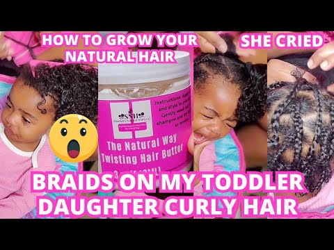 EASY BRAIDED HAIRSTYLE FOR MY TODDLER LITTLE GIRL 2023 ft SHANTELL'S ...