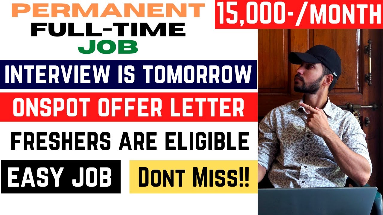 Permanent Jobs For Freshers | Latest Job Updates In Hindi 2023 ...