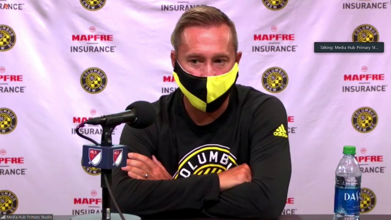 Crew Coach Caleb Porter 7-19-20 - YouTube