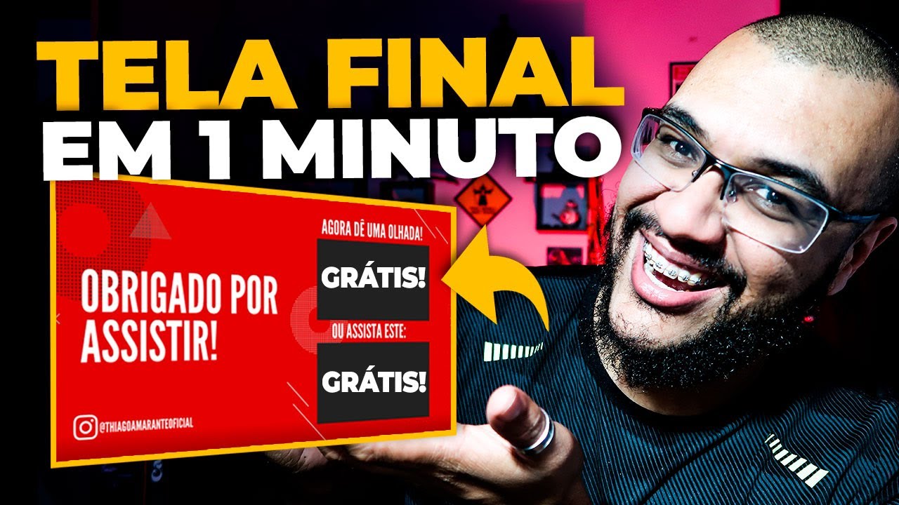 Como Criar Tela Final para Vídeos do Youtube: Aprenda a Fazer a Tela ...