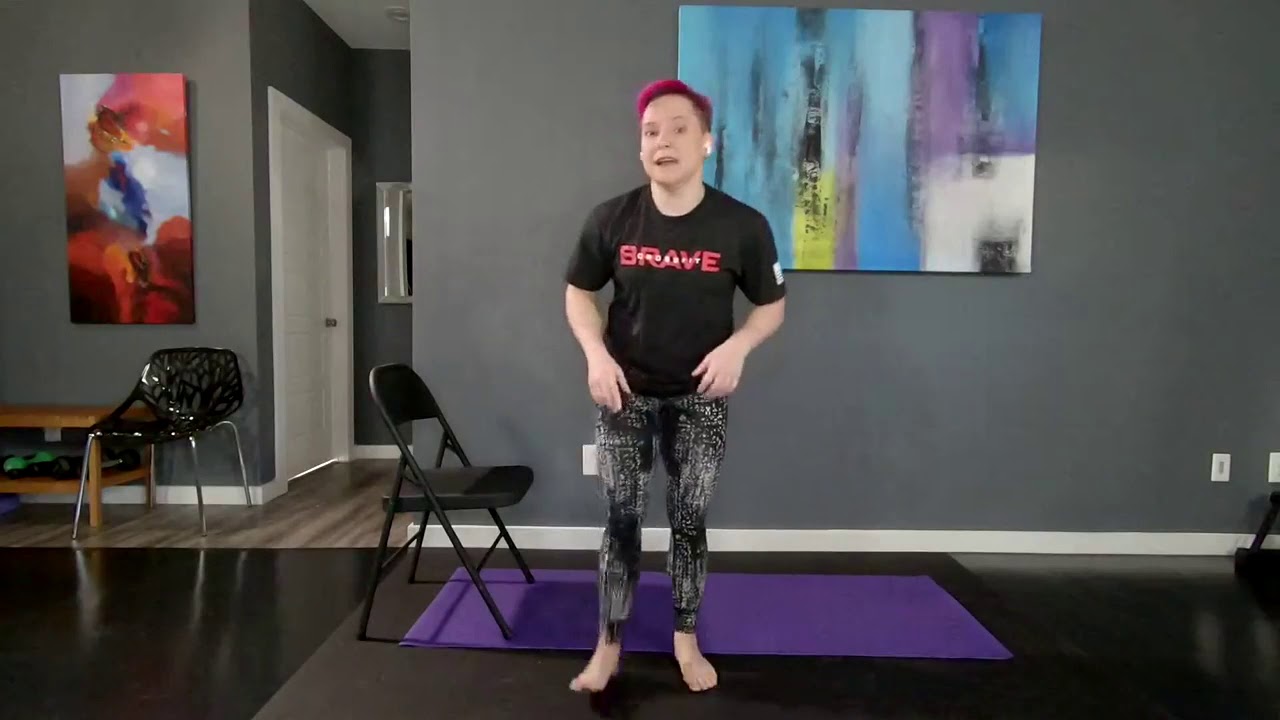 Mobility - lats, pecs, spine (with props) - YouTube