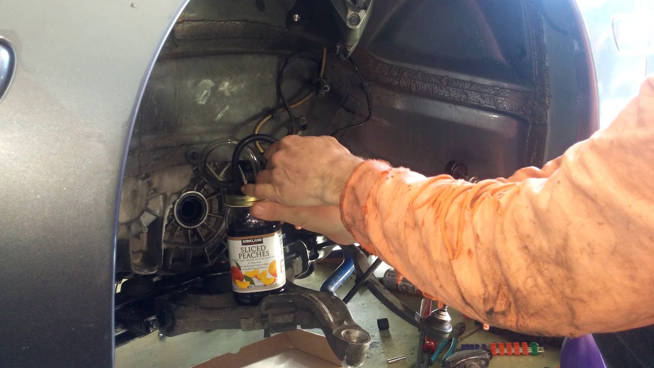 How to fill a volvo m66 trans - YouTube