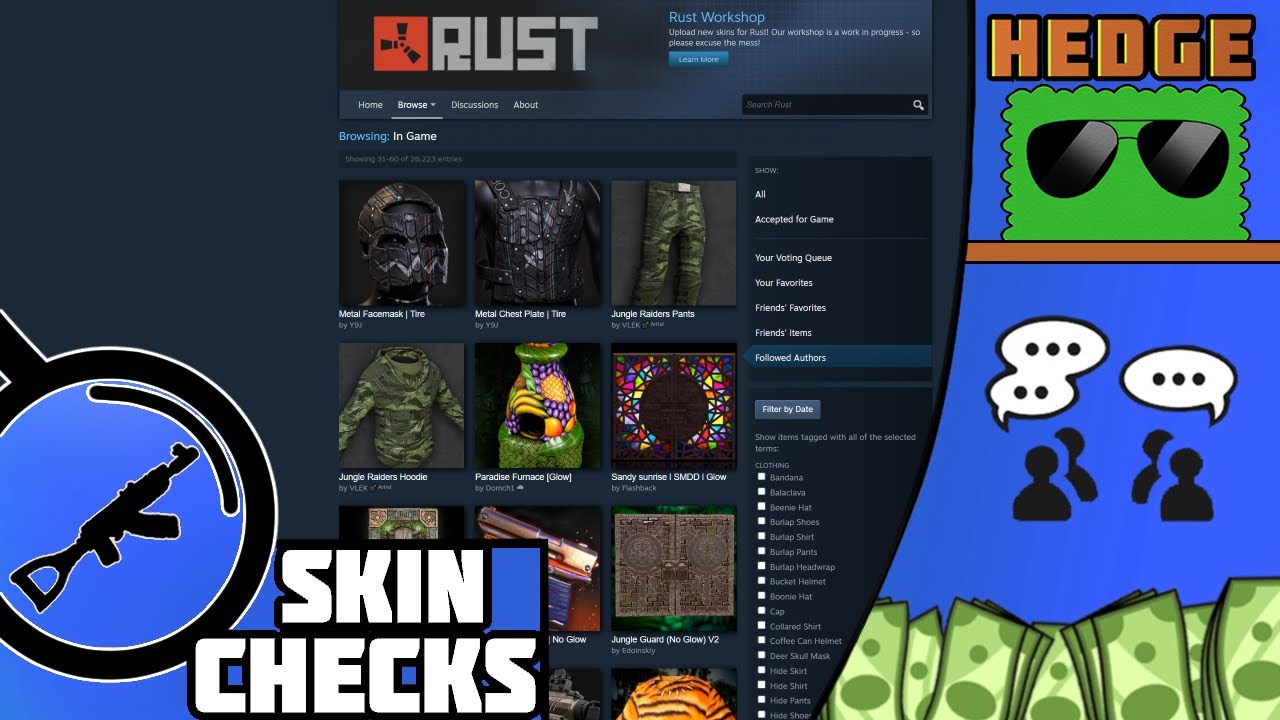 Rust Workshop Skin Checks (April 29 2025) - YouTube