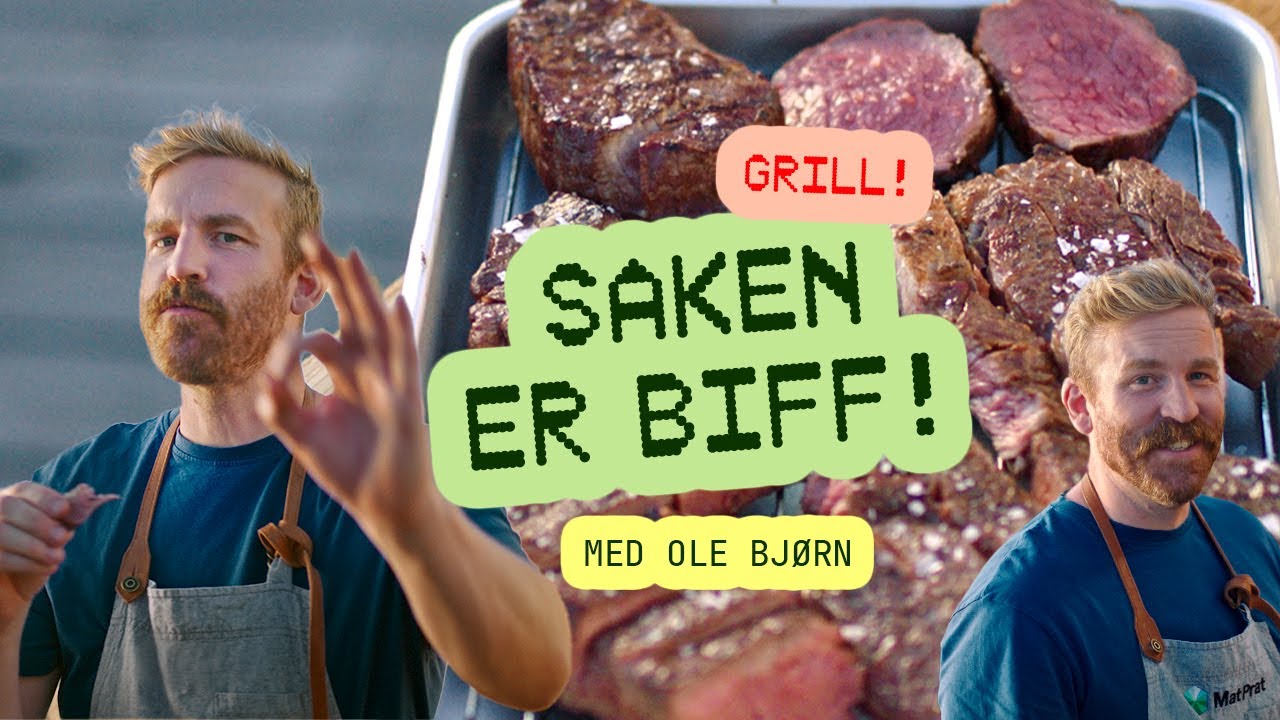 Grille biff? Indrefilet, ytrefilet eller entrecôte? Ole viser deg ...