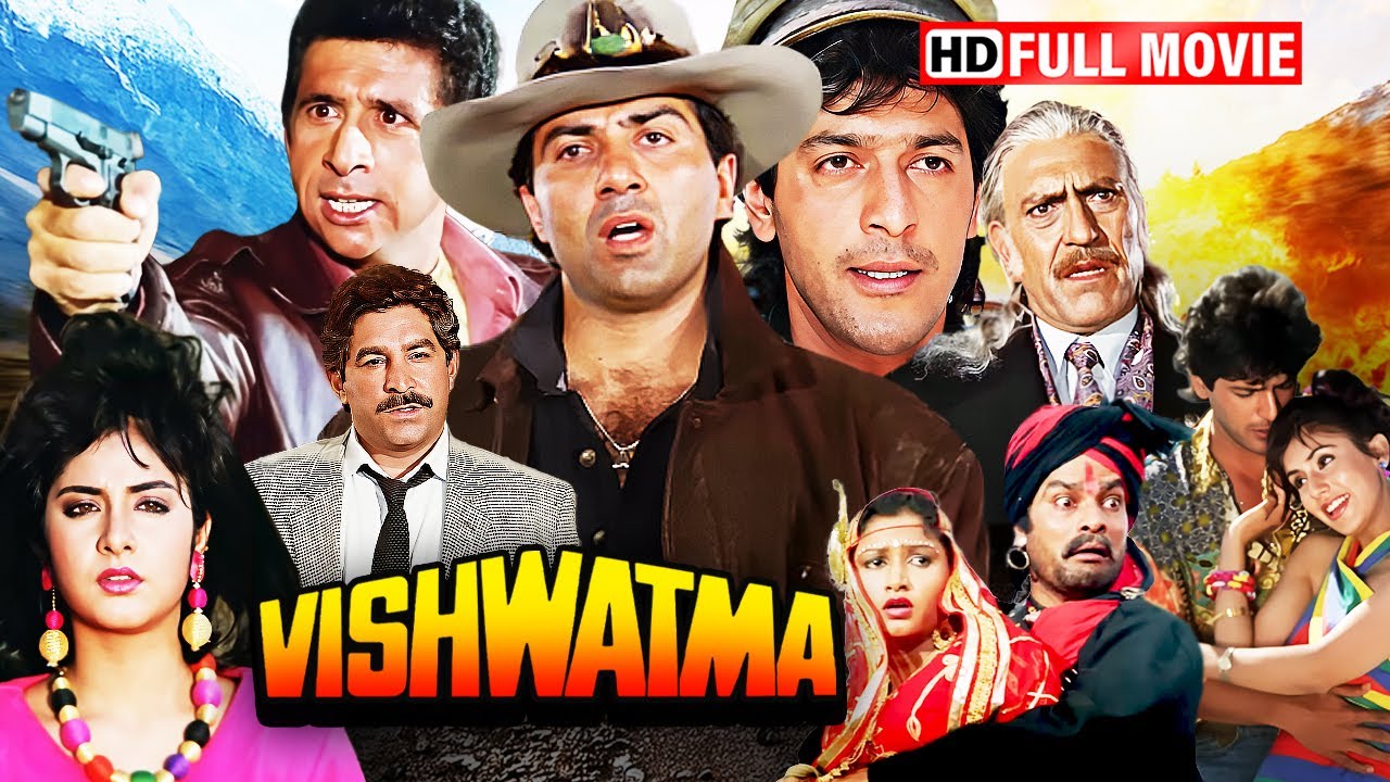 Vishwatma (Action Movie) | Naseeruddin Shah, Sunny Deol, Chunky Pandey ...