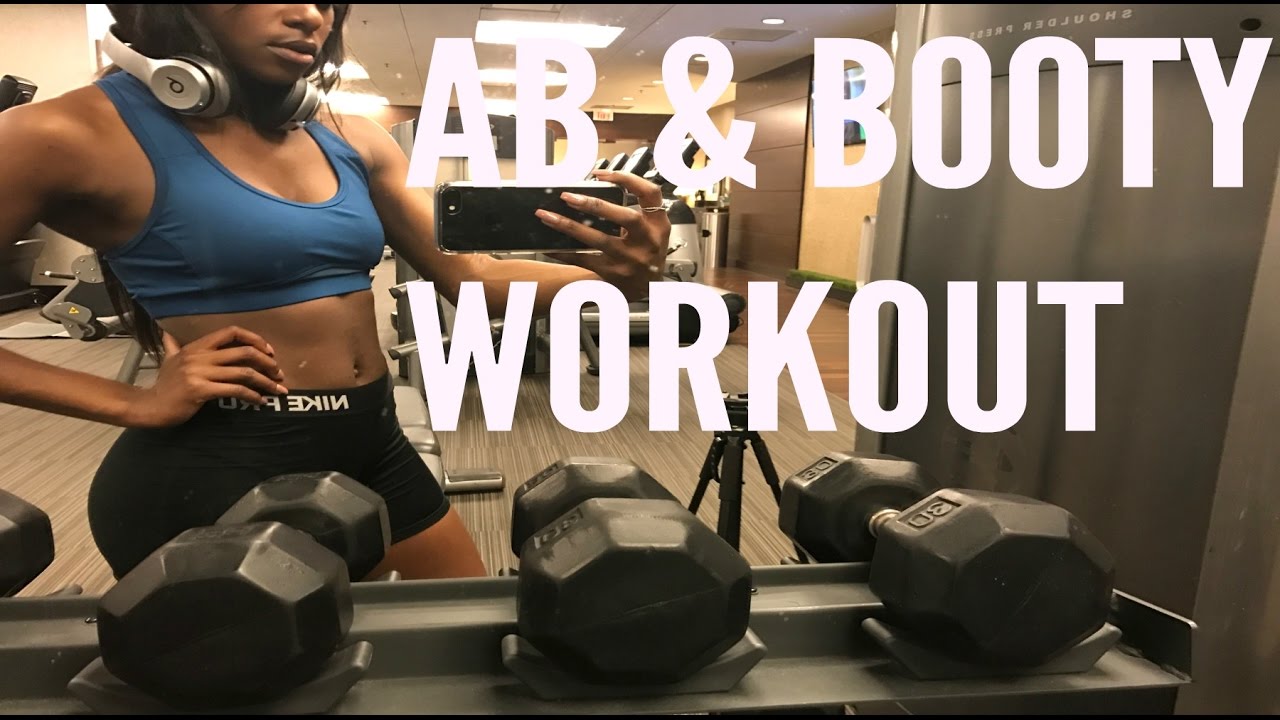 QUICK AB & BOOTY WORKOUT| Angwi Tacho - YouTube