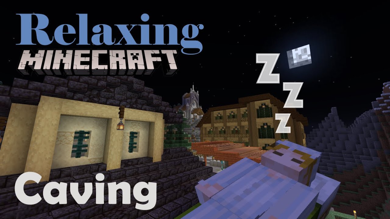 Relaxing Minecraft: 30 minutes of caving [Relaxing, ASMR, No talking ...