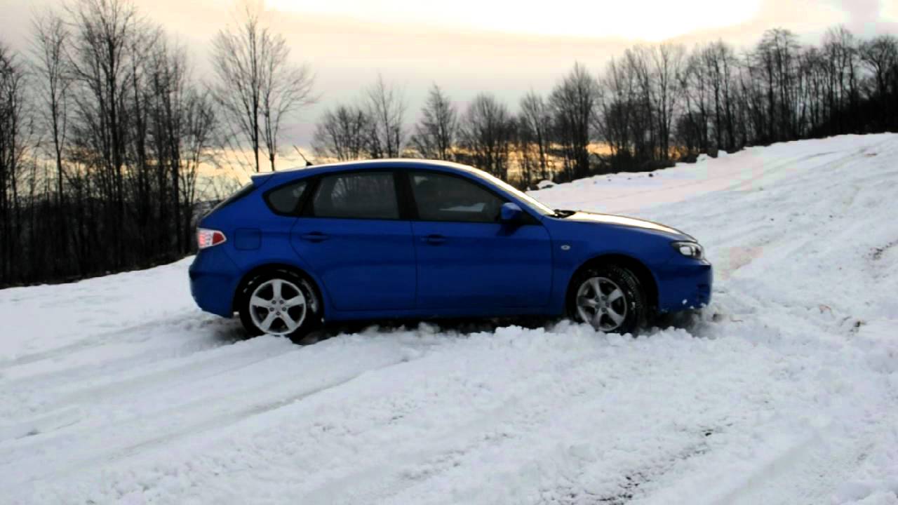 Subaru Impreza 2.0 AWD Snow Fun 1 - YouTube
