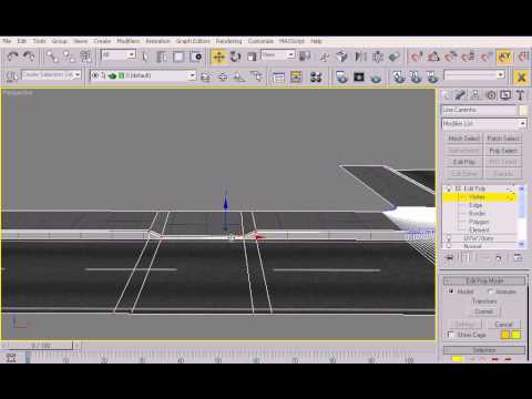 3ds MAX - Sweep Modifier - Calçada e meio-fio - SideWalk - Part 3 - YouTube