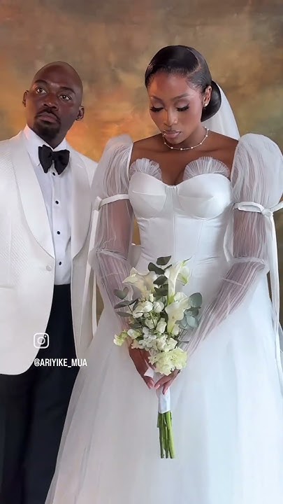 DIMMA UMEH's white wedding. Delicate|Whimsical| Ethereal Bride. #foreverwedo ...