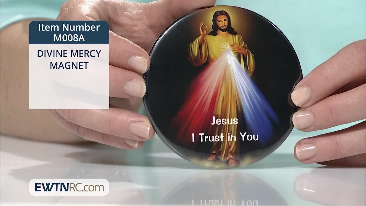 M008A_DIVINE MERCY MAGNET - YouTube