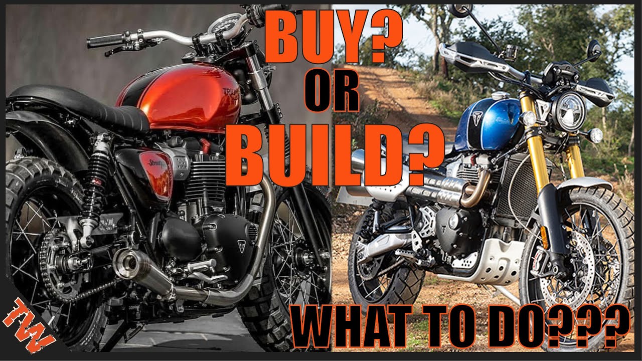 TRIUMPH SCRAMBLER PROJECT | BUY OR BUILD? | C2W - YouTube