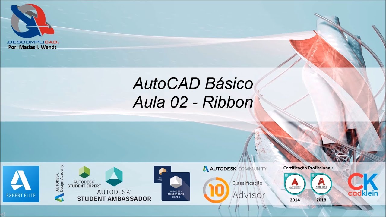 AutoCAD B sico Aula 02 Ribbon YouTube autocad-b-sico-aula-02-ribbon-youtube