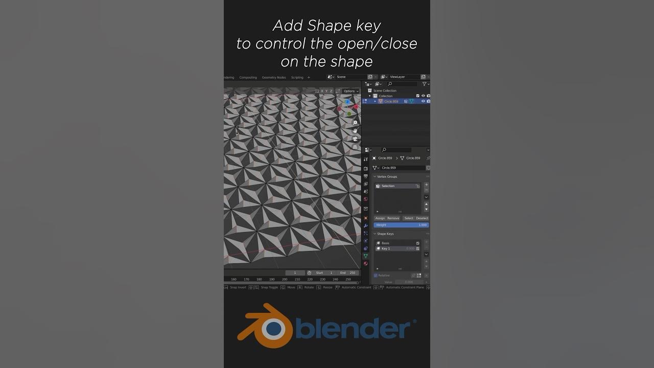 Blender parametric facade #3d #blender #render #3dmodeling - YouTube