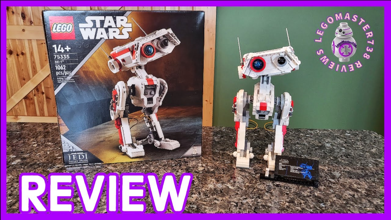 Lego Star Wars: BD-1 Review | 75335 | LegoMaster738 - YouTube