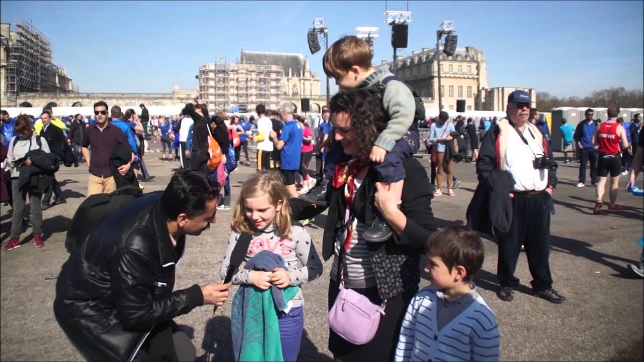 Sami Marathon de Paris by Imran Y CHOUDHRY Global News TV - YouTube