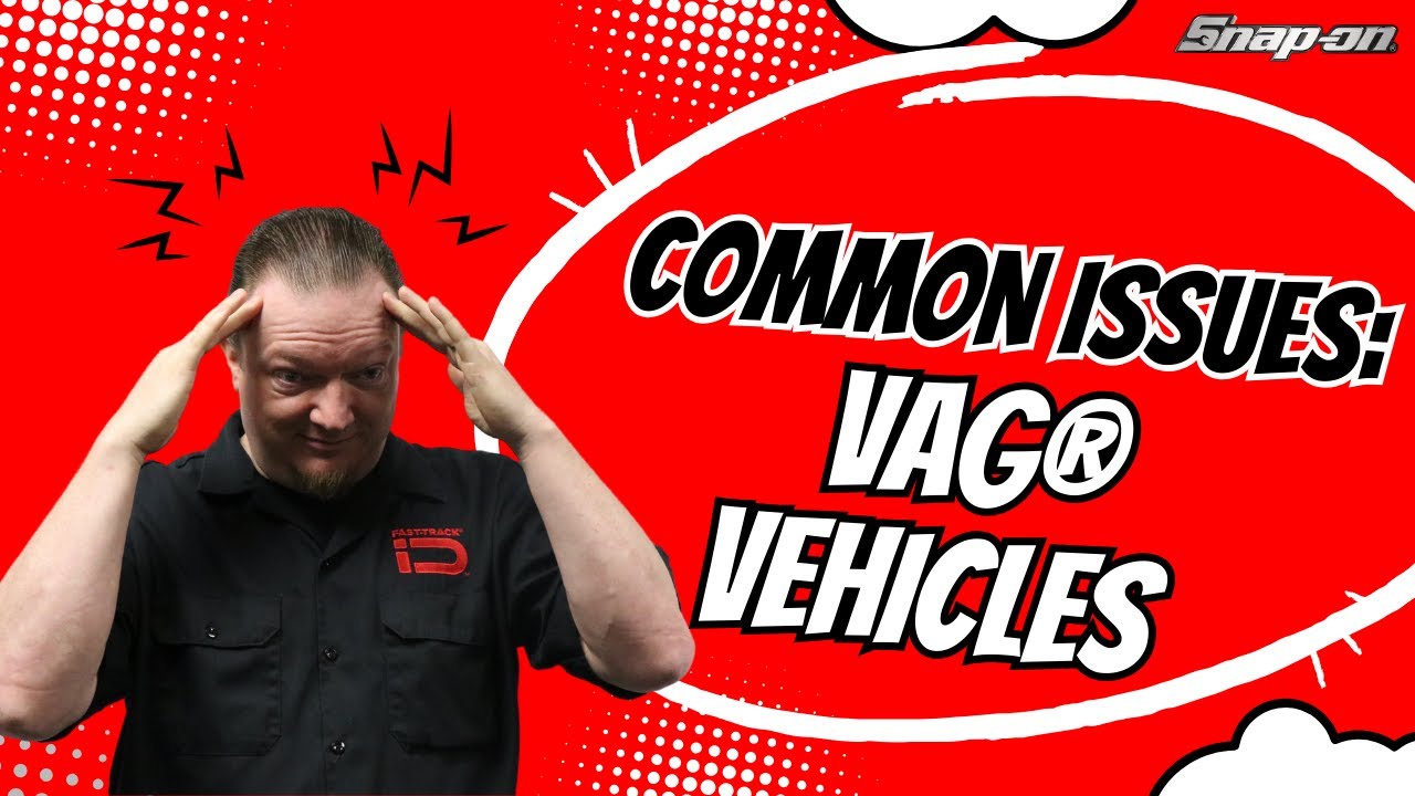 Common Issues with VAG® Vehicles | Snap-on Diagnostics - YouTube