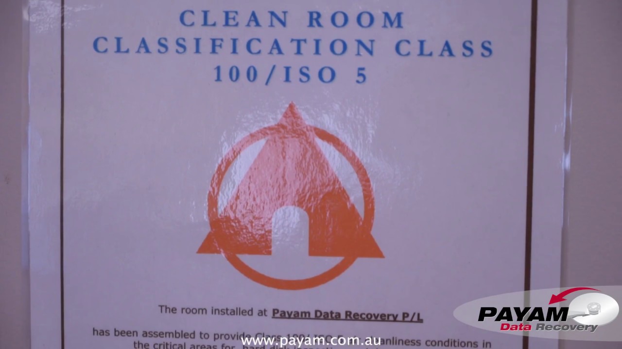 Class-100 Clean Room for data recovery at Payam Data Recovery ...