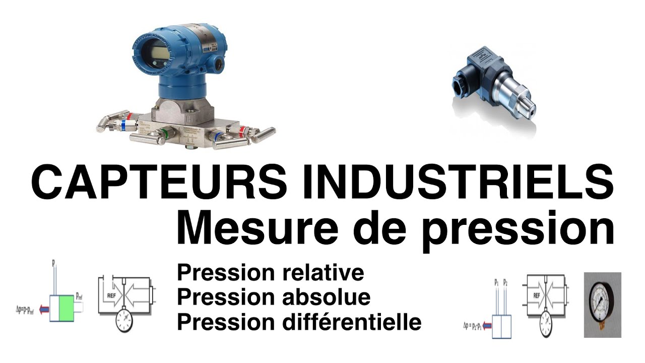 Cours - Capteurs industriels : Chapitre 4 Mesure de pression 1/3 - YouTube