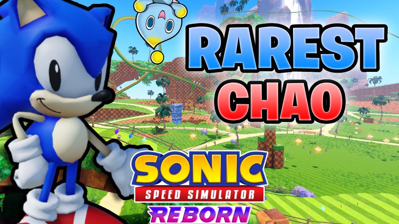 The RAREST CHAO In Sonic Speed Simulator... - YouTube