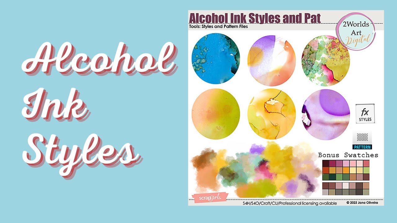 Unlock Creative Possibilities With Alcohol Ink Styles! - YouTube