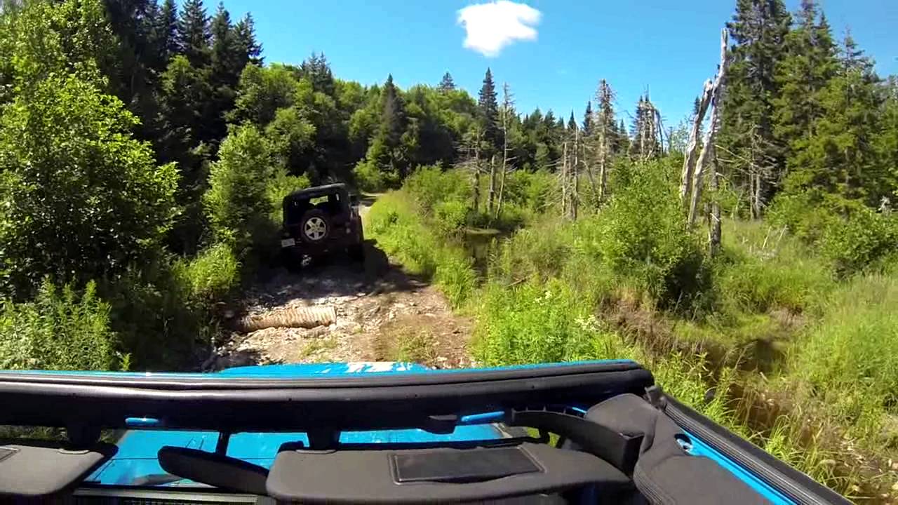 Jeep run Moncton nb - YouTube