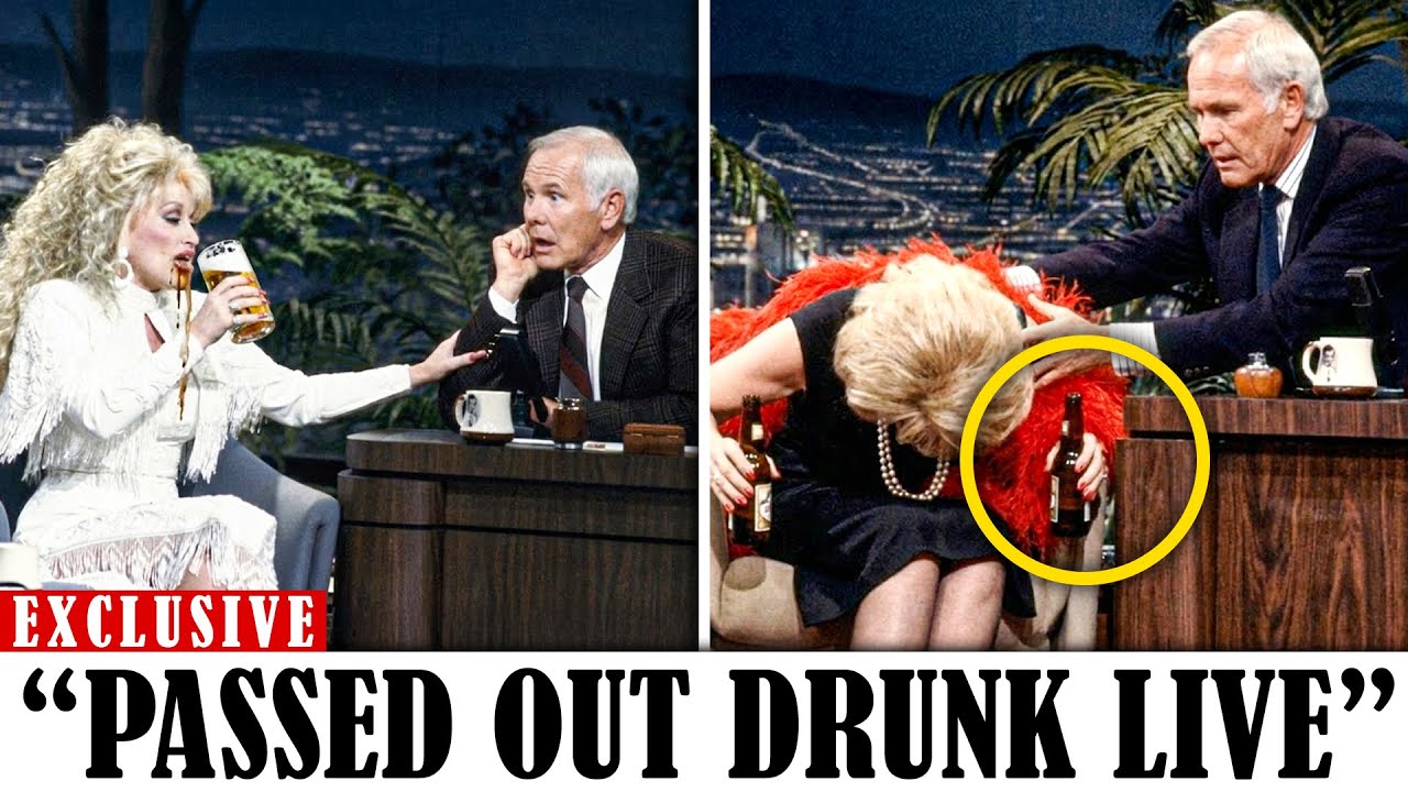 The 8 Most HILARIOUSly Drunk Celebrities Ever on Johnny Carson’s Set ...