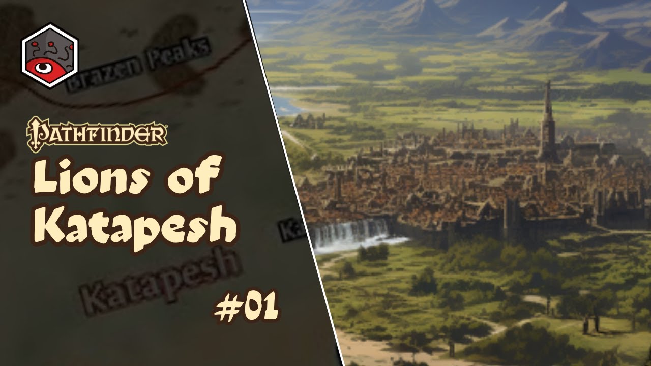 Pathfinder Society - Lions of Katapesh | Devir - YouTube