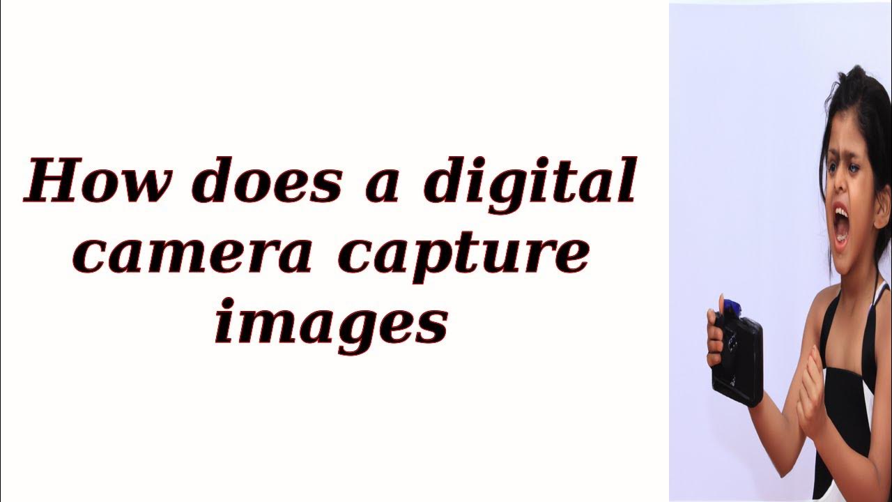 How does a digital camera capture images? - YouTube