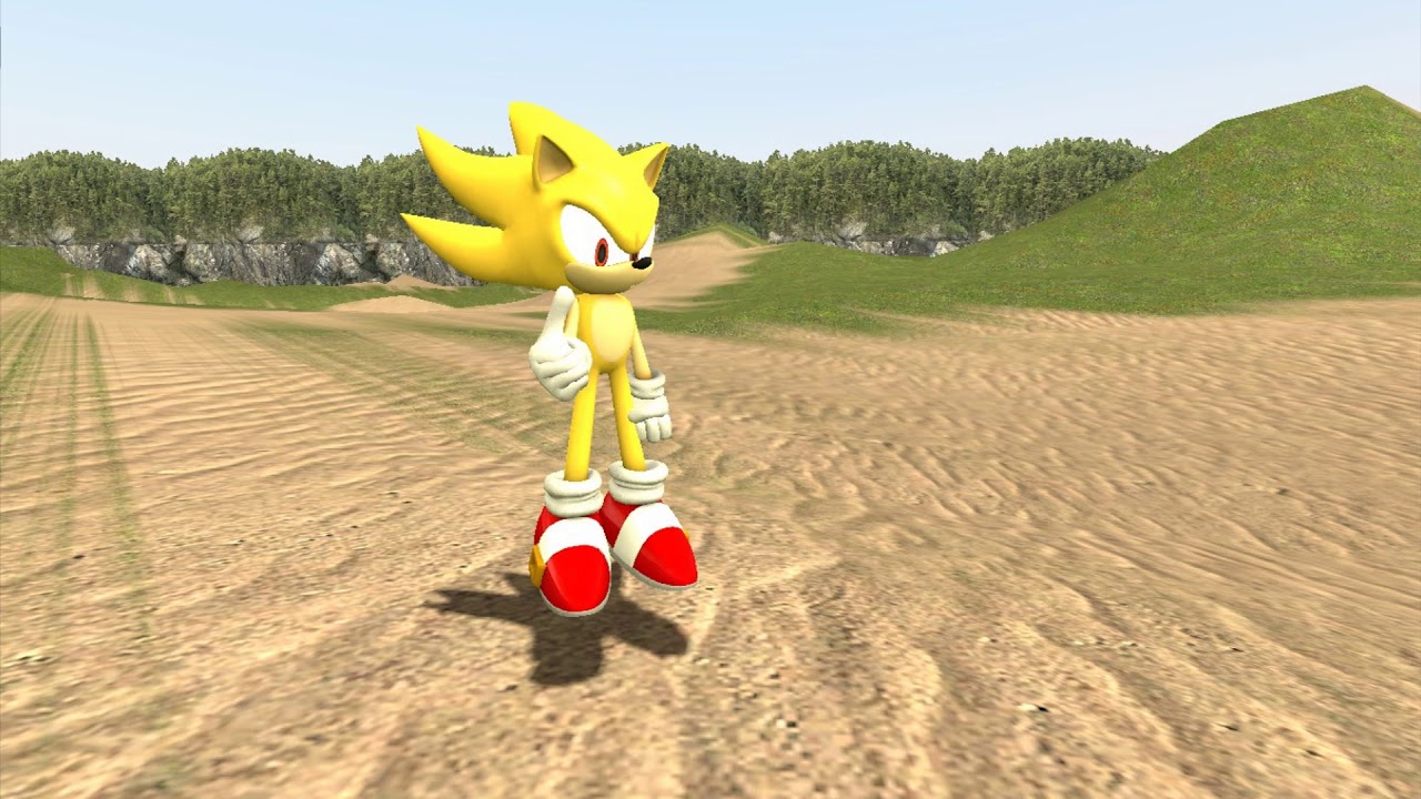 (Gmod Test) Super Sonic Transformation - YouTube