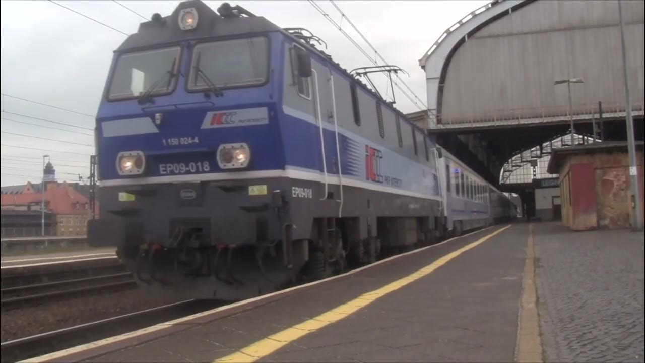 EP09-018 z EIC ŁUŻYCE relacji Węgliniec-Warszawa Wschodnia - YouTube
