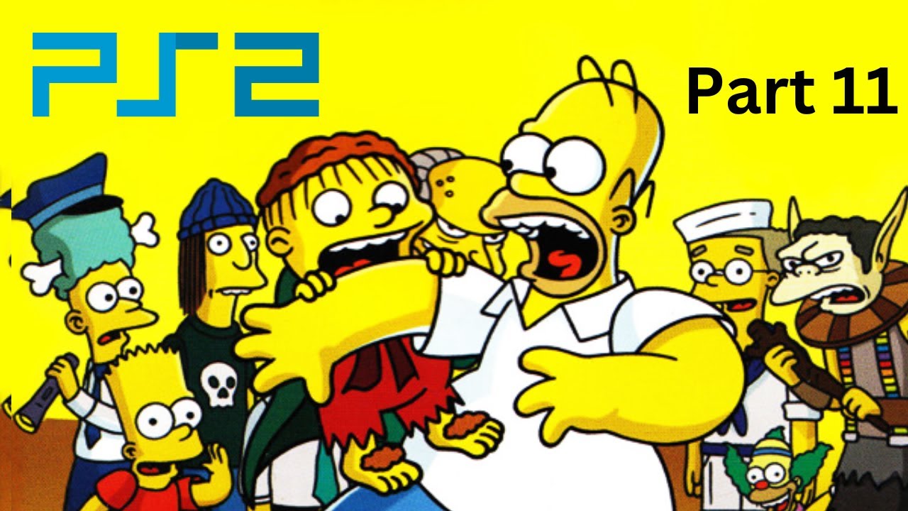 The Simpsons Game (PlayStation 2 Playthrough) Level 11: Medal of Homer ...
