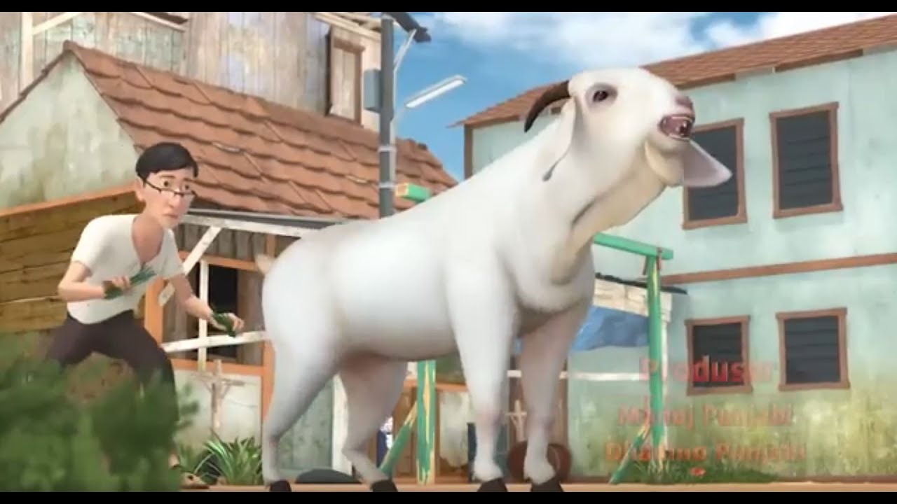 Baba Chang Kewalahan Hadapi Kambing Ngamuk - Adit & Sopo Jarwo - YouTube