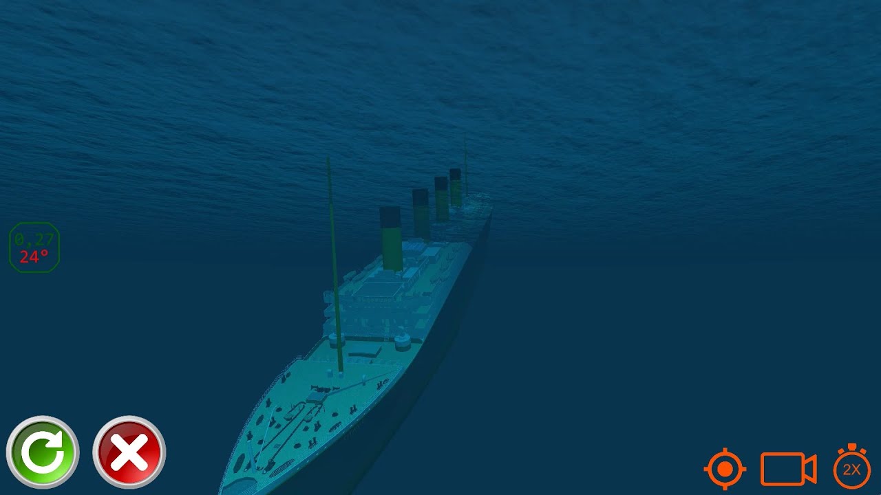 Titanic - ship handling simulator - YouTube