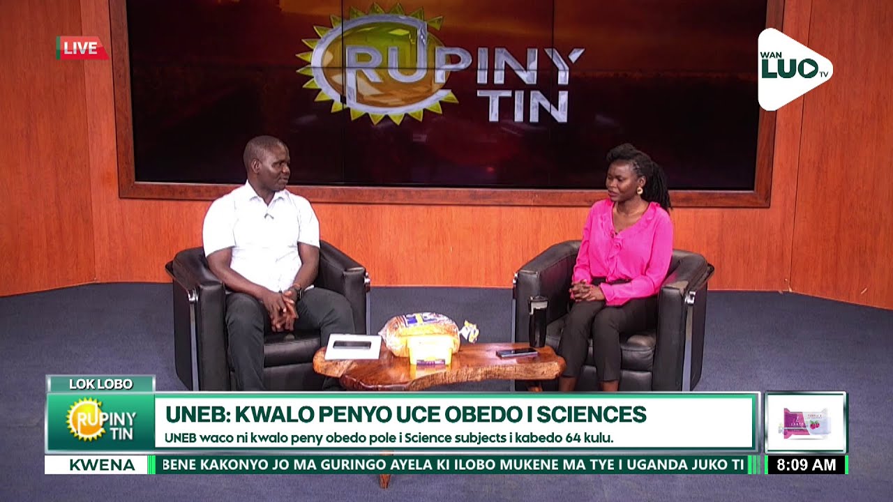 RUPINY TIN: 12.2.2025: UNEB: KWALO PENY UCE OBEDO DWONG I SCIENCES ...