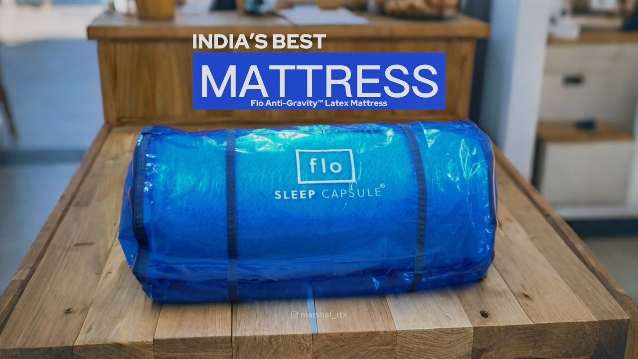 Unboxing the sleep of your dreams 😴💙 Meet the Flo Anti-Gravity™ Latex ...