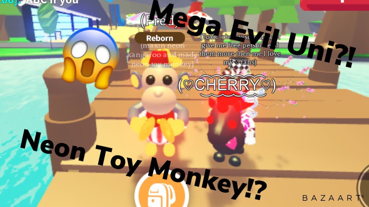 Making NEON TOY MONKEY AND MEGA EVIL UNI!? With MOOD TOX - YouTube