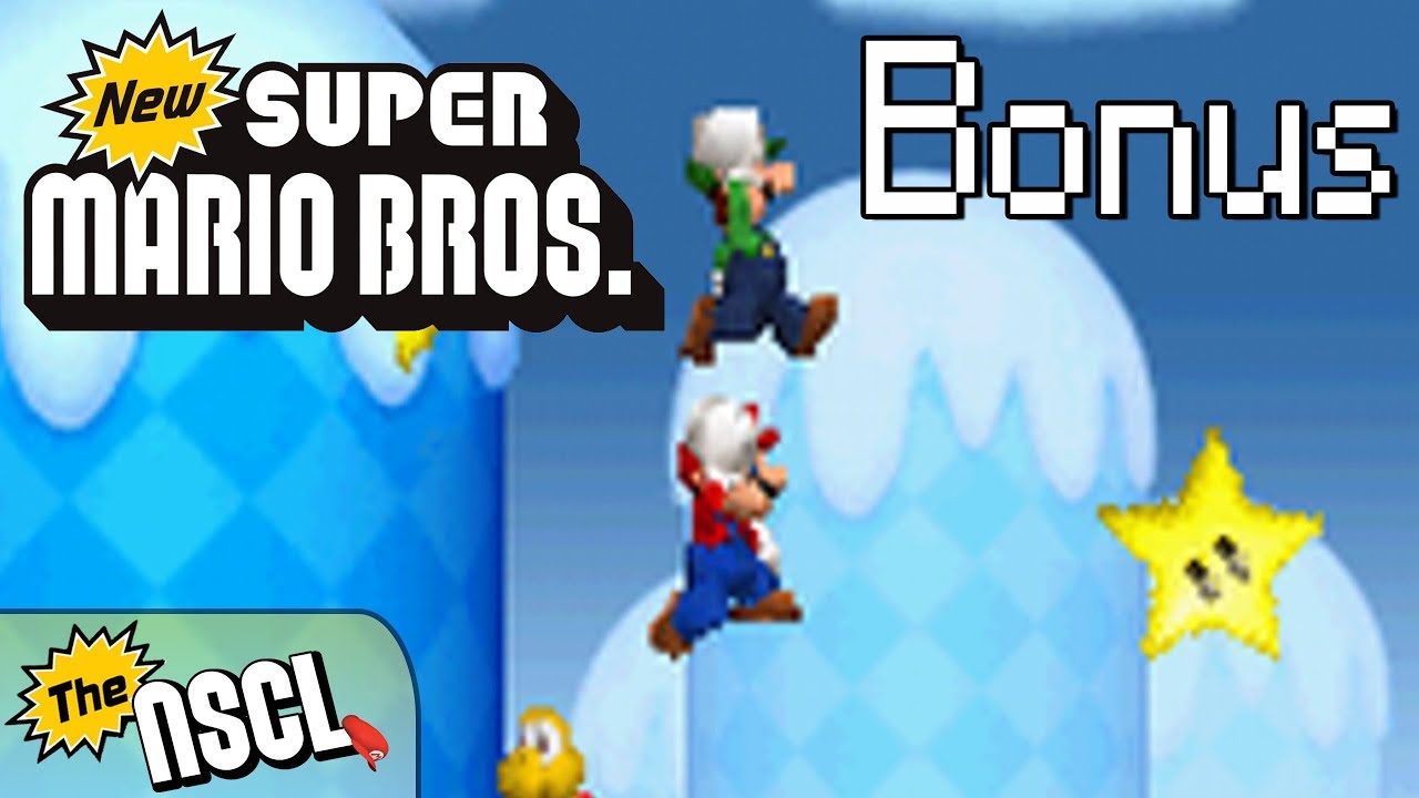 New Super Mario Bros - Bonus 1 :: Mario vs Luigi - YouTube