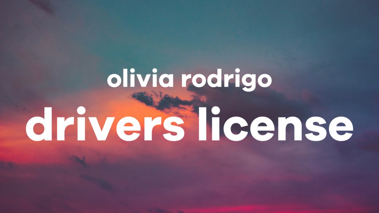 Olivia Rodrigo - drivers license (Lyrics) - YouTube