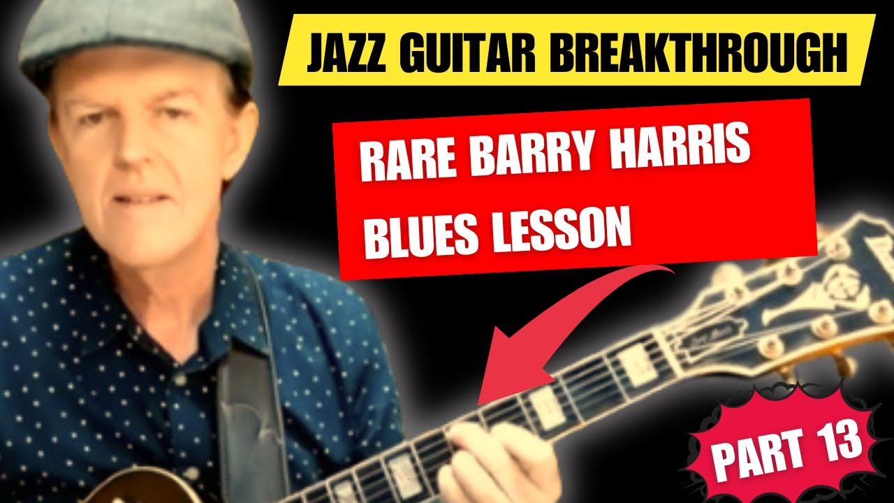 The Barry Harris Blues Approach 99% of Guitarists Miss - YouTube
