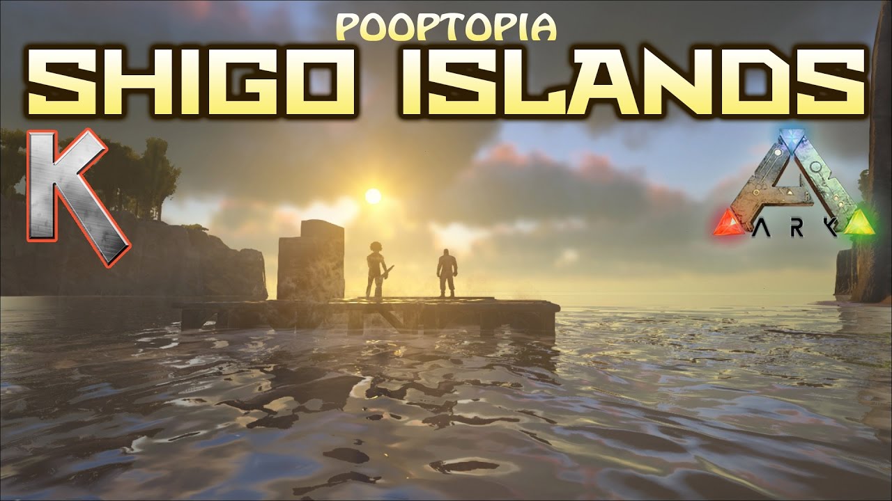 Ark: Survival Evolved - E4 Check My Gleem!! - Pooptopia Shigo Islands ...