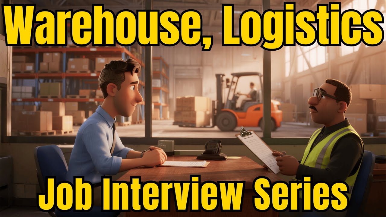 Warehouse & Logistics Job Interview Questions and Answers | English ...
