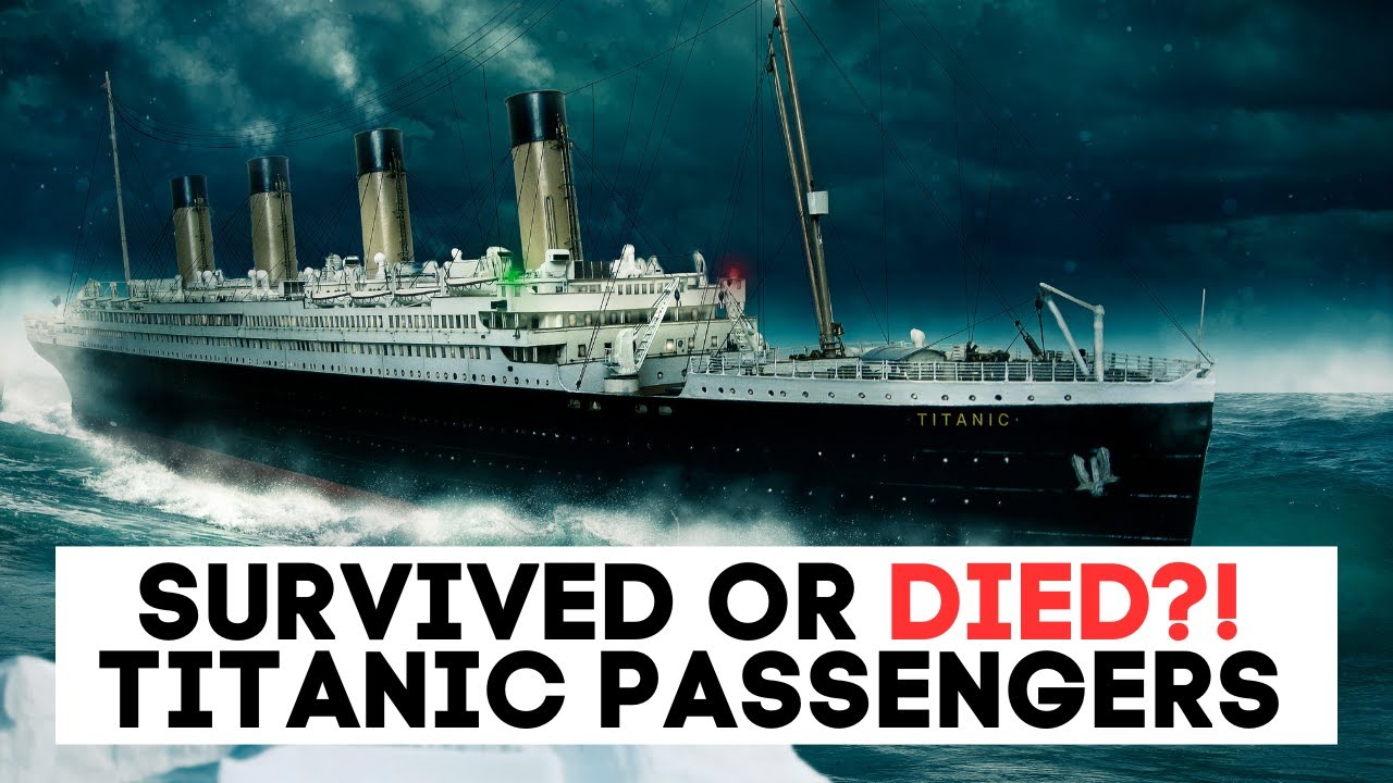 The FATE Of Eight Titanic Passengers | Survived or Died? - YouTube