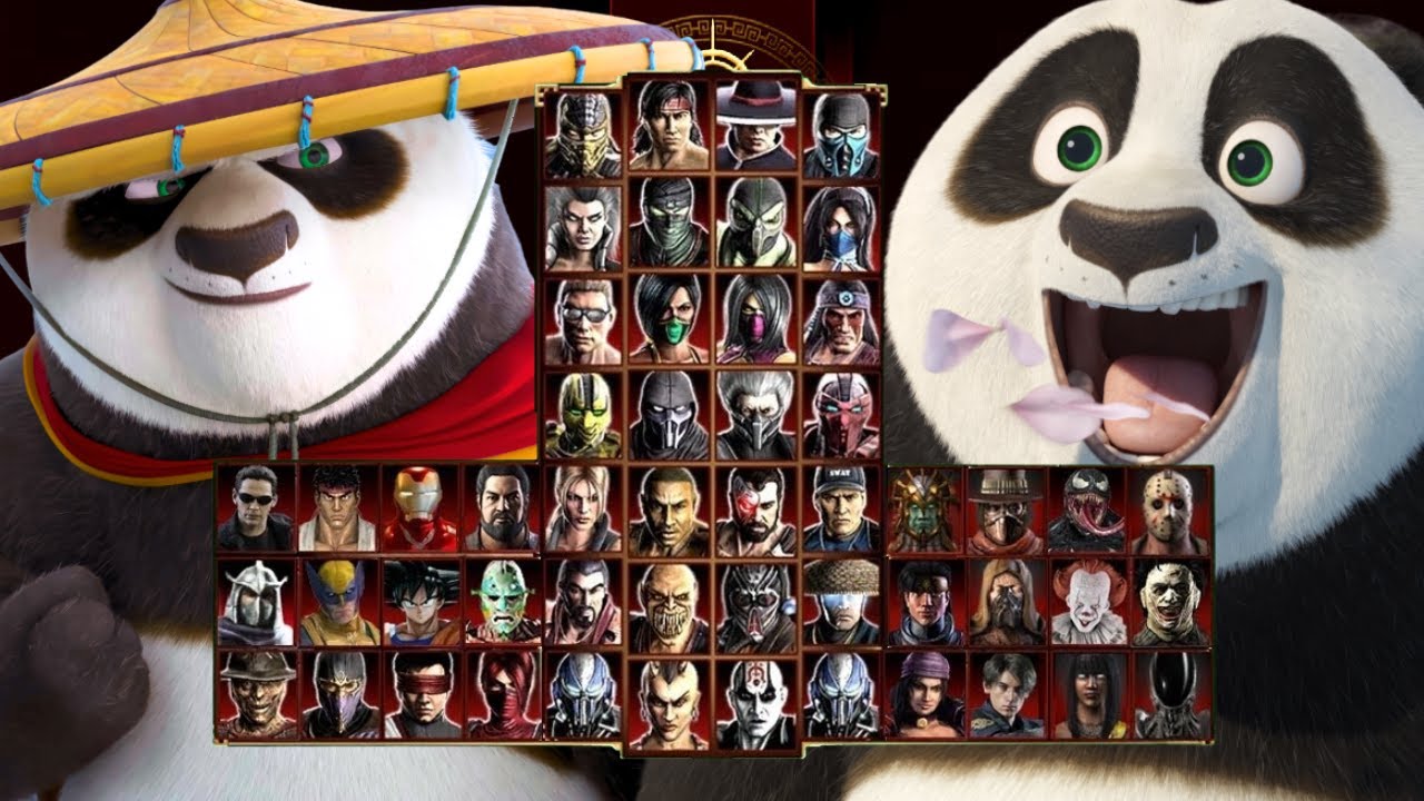 Mortal Kombat 9 - PO KUNG FU PANDA 🐼 MOD - Expert Arcade Ladder ...