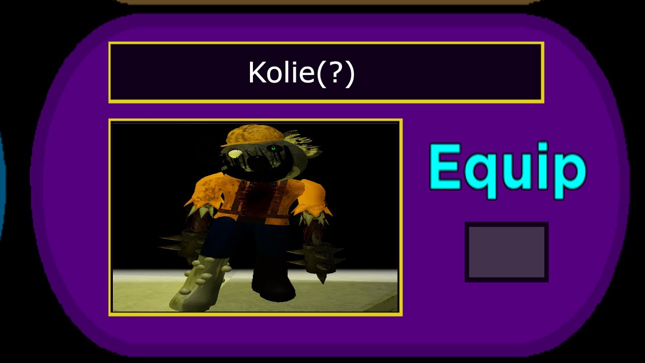 How To Get The New Limited Time Kolie(?) Skin Inside Piggy The Result ...