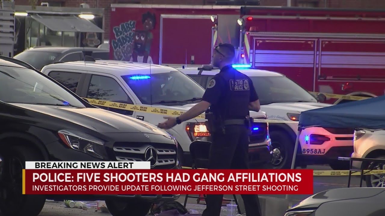 Metro police say shooting is connected to gang violence - YouTube