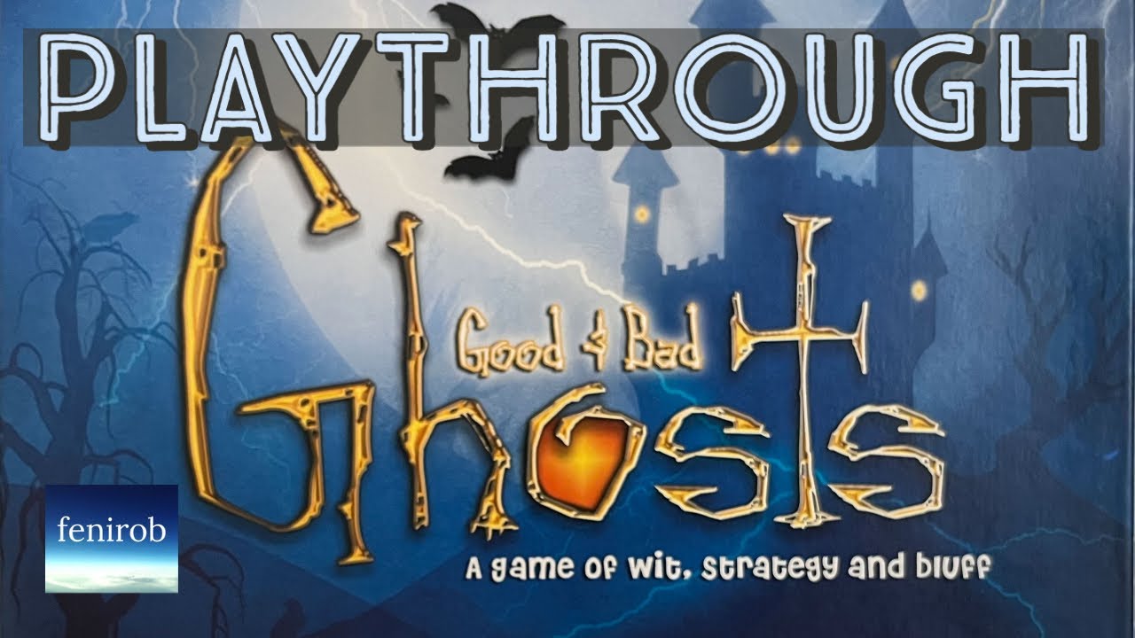 Good & Bad Ghosts Board Game | Playthrough - YouTube